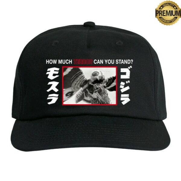 Godzilla Store Merch Mothra Terror Black 5 Panel Hat - Newest Fashion ...